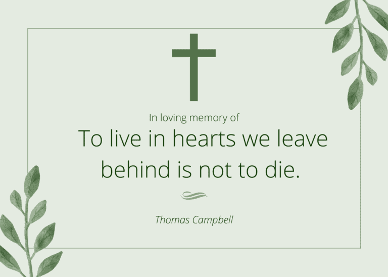 75+ In Loving Memory Quotes (Inscriptions) - In Loving Memory